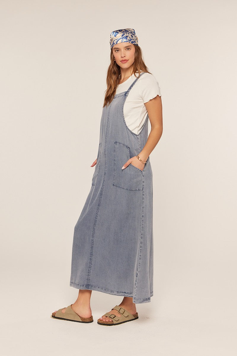 Lyla overall maxi dress – JanieLanie