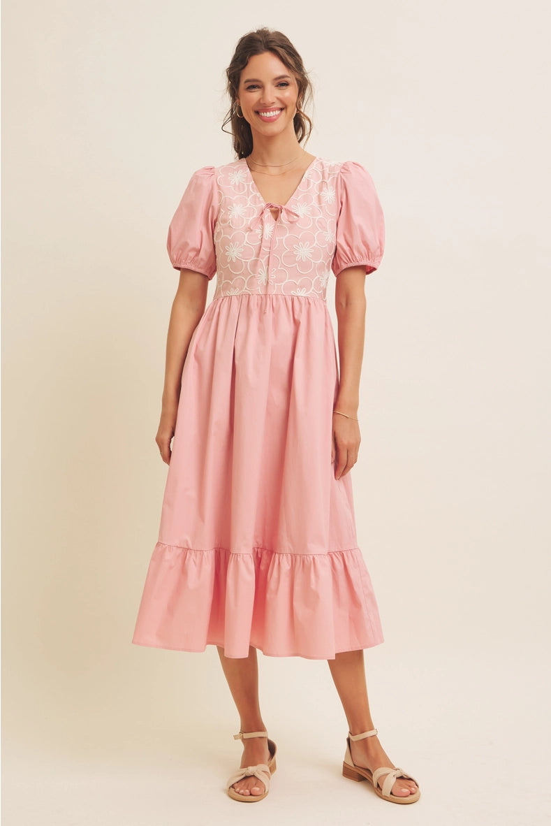 Felicity modest midi dress-final sale – JanieLanie