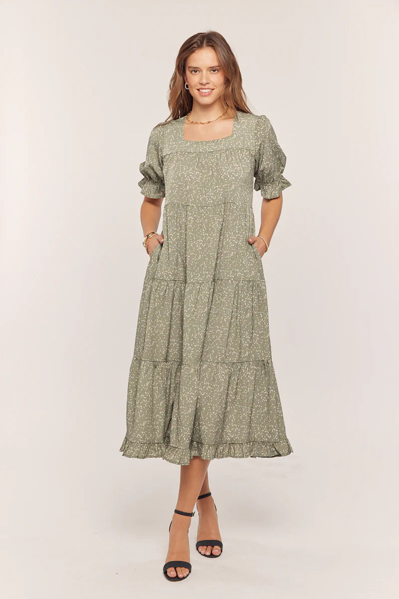 Izzy modest midi dress-final sale – JanieLanie