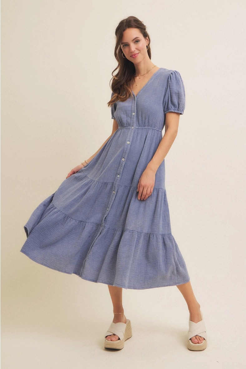 Suzette modest midi dress – JanieLanie